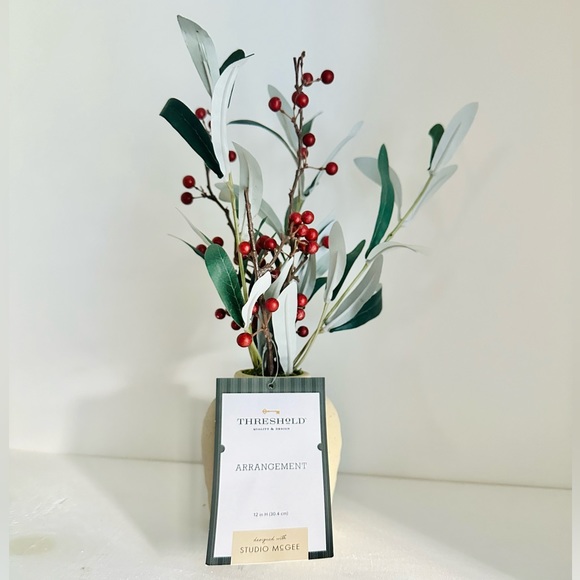 Threshold | Accents | Studio Mcgee Artificial Red Berry Plant ...